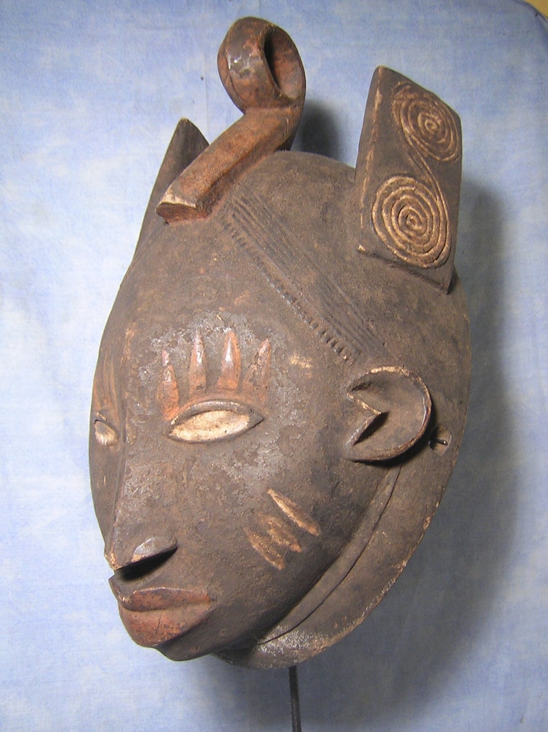 YORUBA Mask 45 Cm Nigeria Gallery AFRICANTIC First Arts Black Africa ...