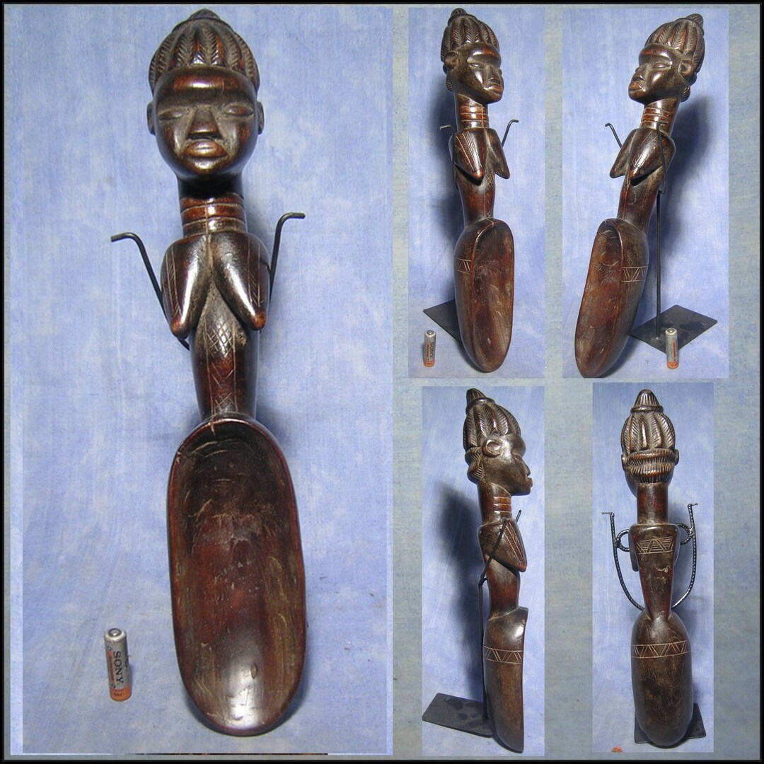 Anthropomorphic Spoon DAN 48cm Ivory Coast Gallery AFRICANTIC First ...