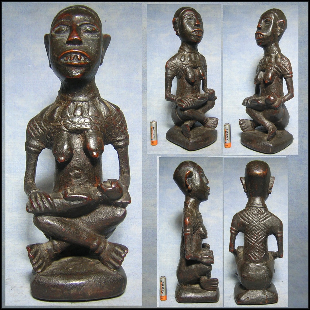 Magnificent Maternity KONGO Congo AFRICANTIC Gallery Black African Arts ...