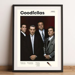 GOODFELLAS Movie Poster, Goodfellas Poster Print, Goodfellas Wall Decor ...