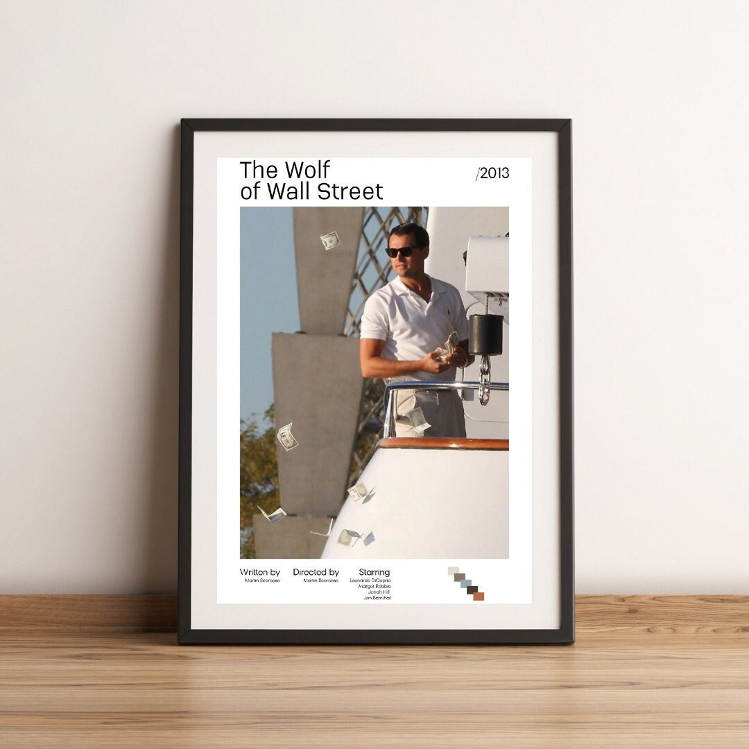 The Walf of Wall Street Movie Poster, the Walf of Wall Street Poster ...