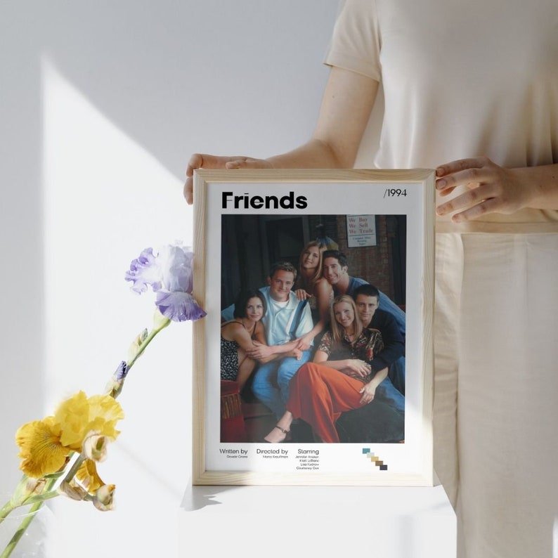 FRIENDS Movie Poster, Friends Poster Print, Friends Wall Decor, Friends ...