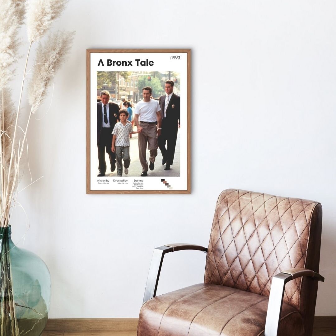 A BRONX TALE Movie Poster / Cult Movie Print/ Modern Movie Poster /A ...