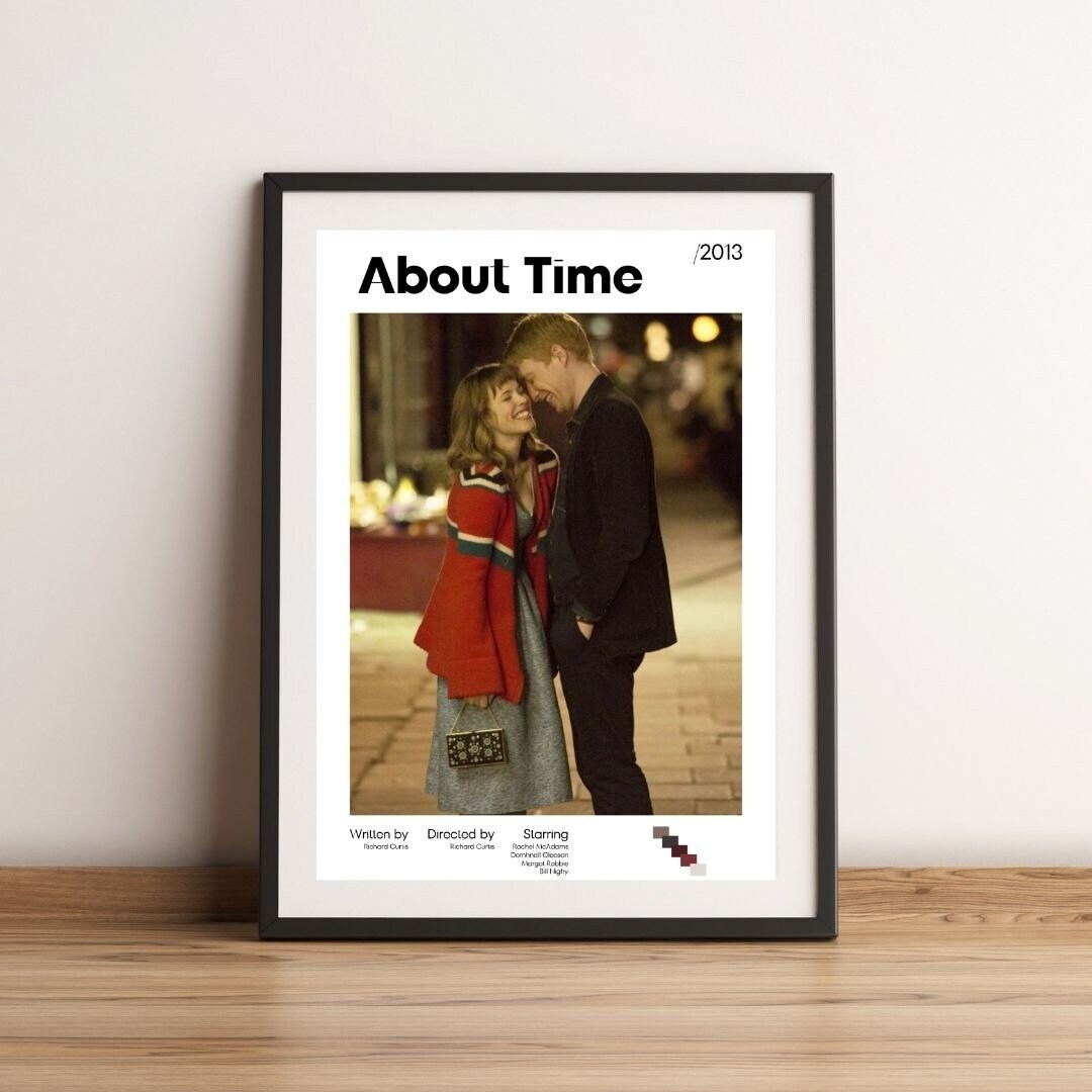 ABOUT TIME Movie Poster, About Time Poster Print, About Time Wall Decor ...