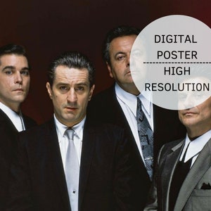 GOODFELLAS Movie Poster, Goodfellas Poster Print, Goodfellas Wall Decor ...