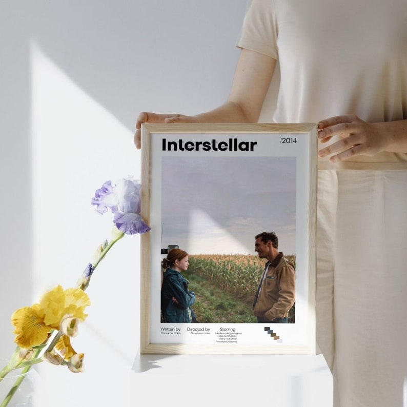 INTERSTELLAR Movie Poster, Interstellar Poster Print, Interstellar Wall ...