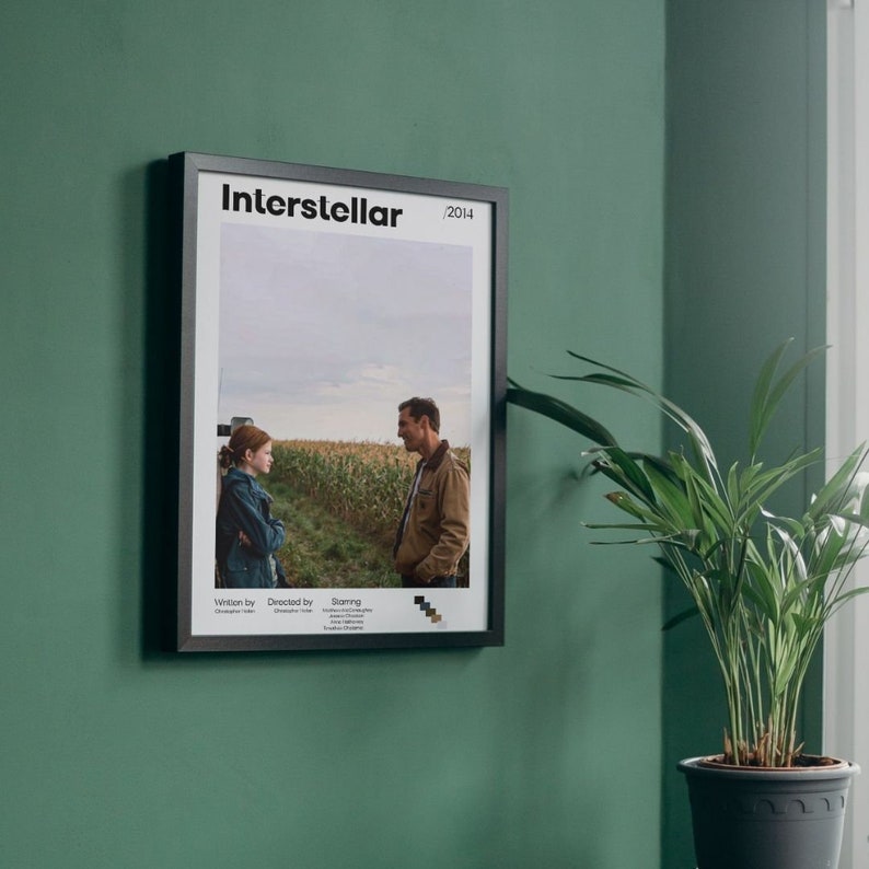 INTERSTELLAR Movie Poster, Interstellar Poster Print, Interstellar Wall ...