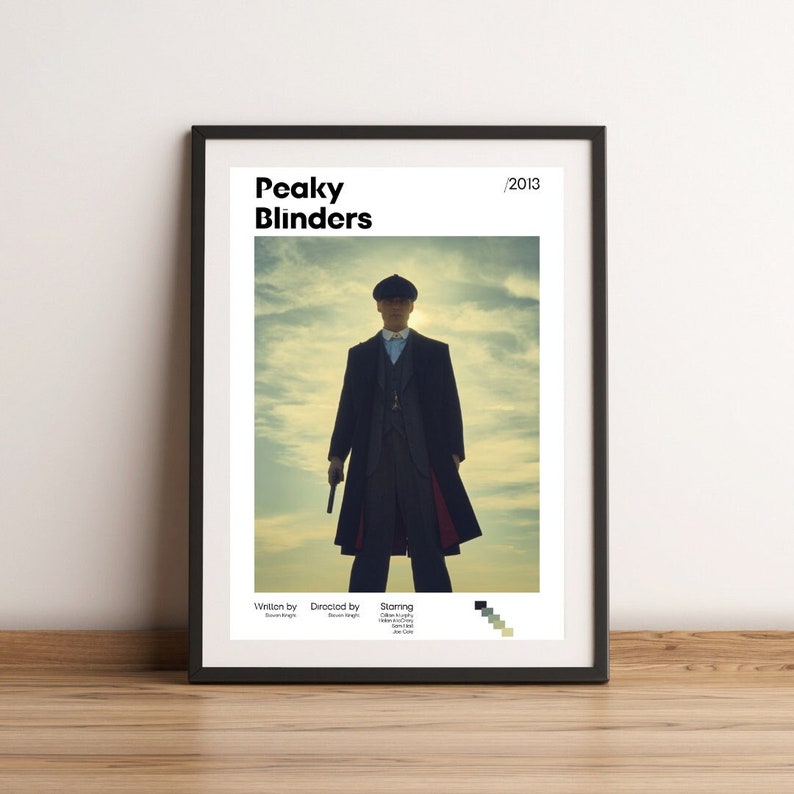 PEAKY BLINDERS Movie Poster, Peaky Blinders Poster Print, Peaky ...