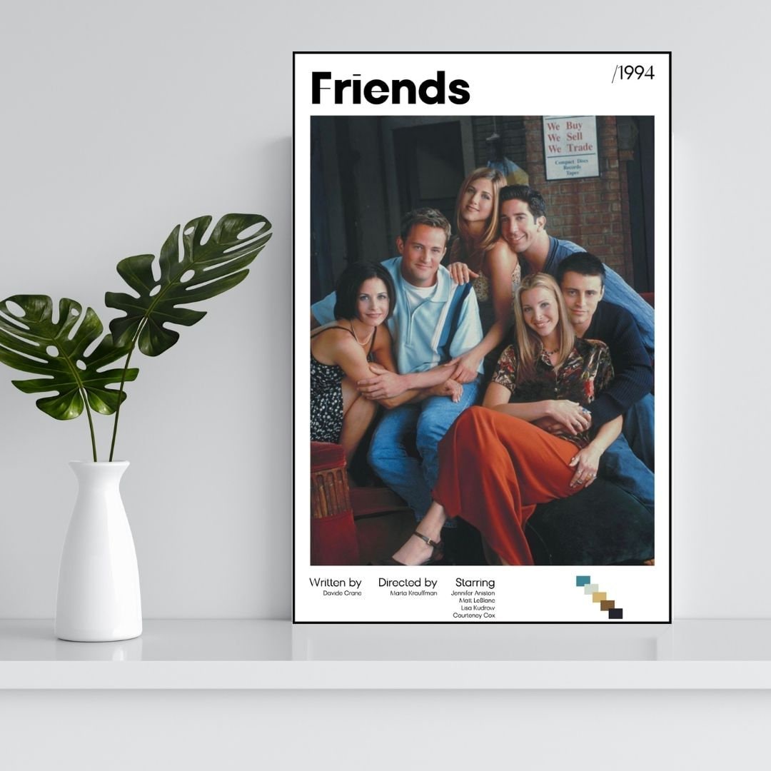 FRIENDS Movie Poster, Friends Poster Print, Friends Wall Decor, Friends ...