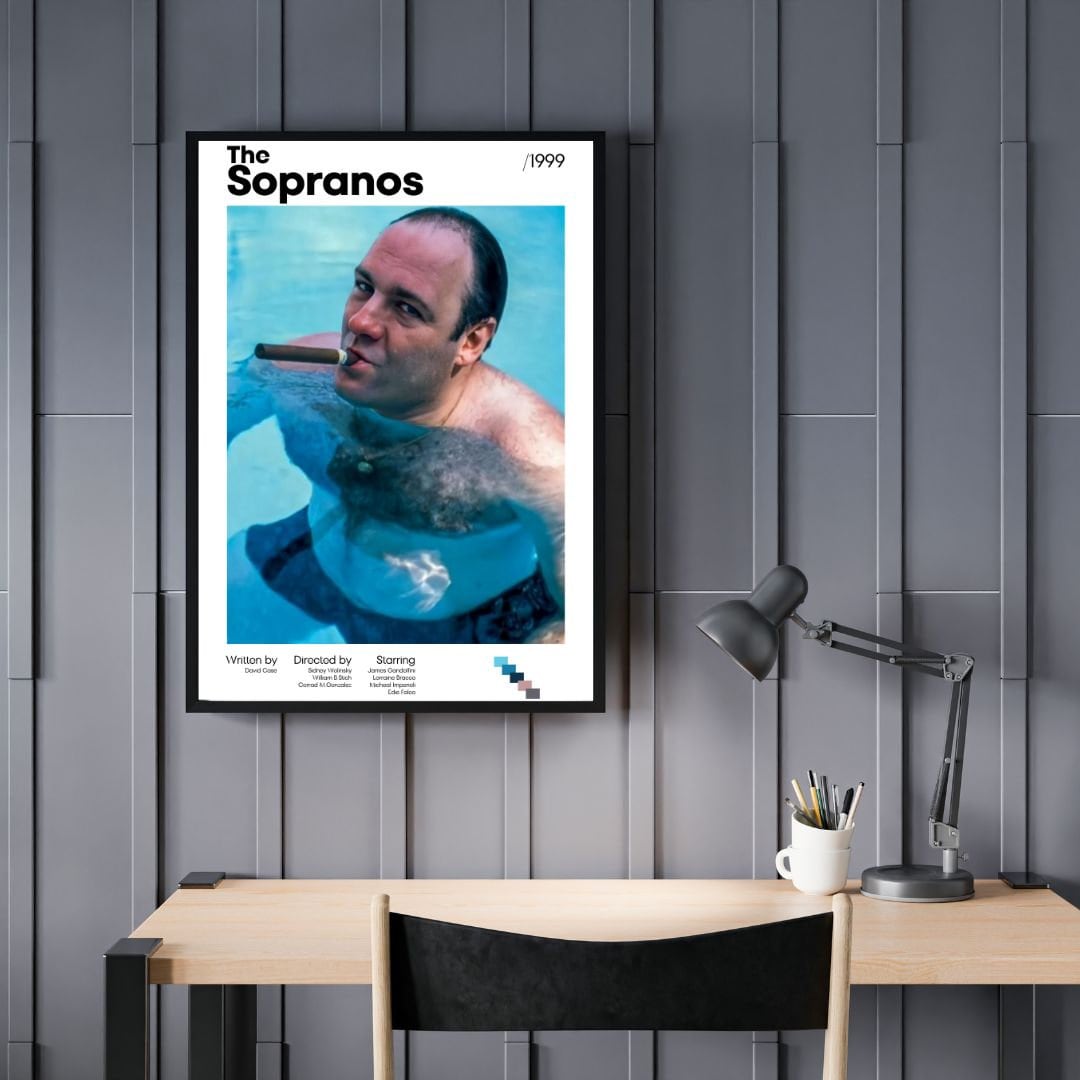 THE SOPRANOS Poster Modern TV Series Poster Print Tv Series - Etsy