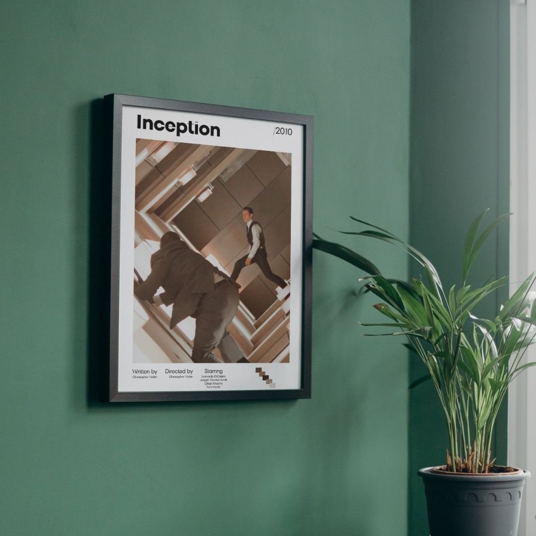 INCEPTION Movie Poster, Inception Poster Print, Inception Wall Decor ...