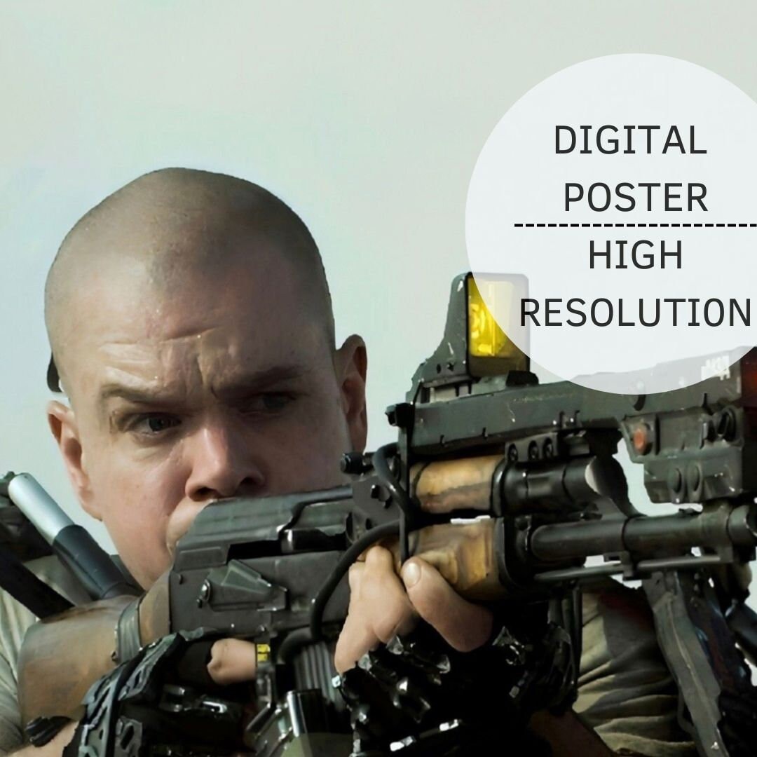 ELYSIUM Movie Poster, Elysium Poster Print, Elysium Wall Decor ...