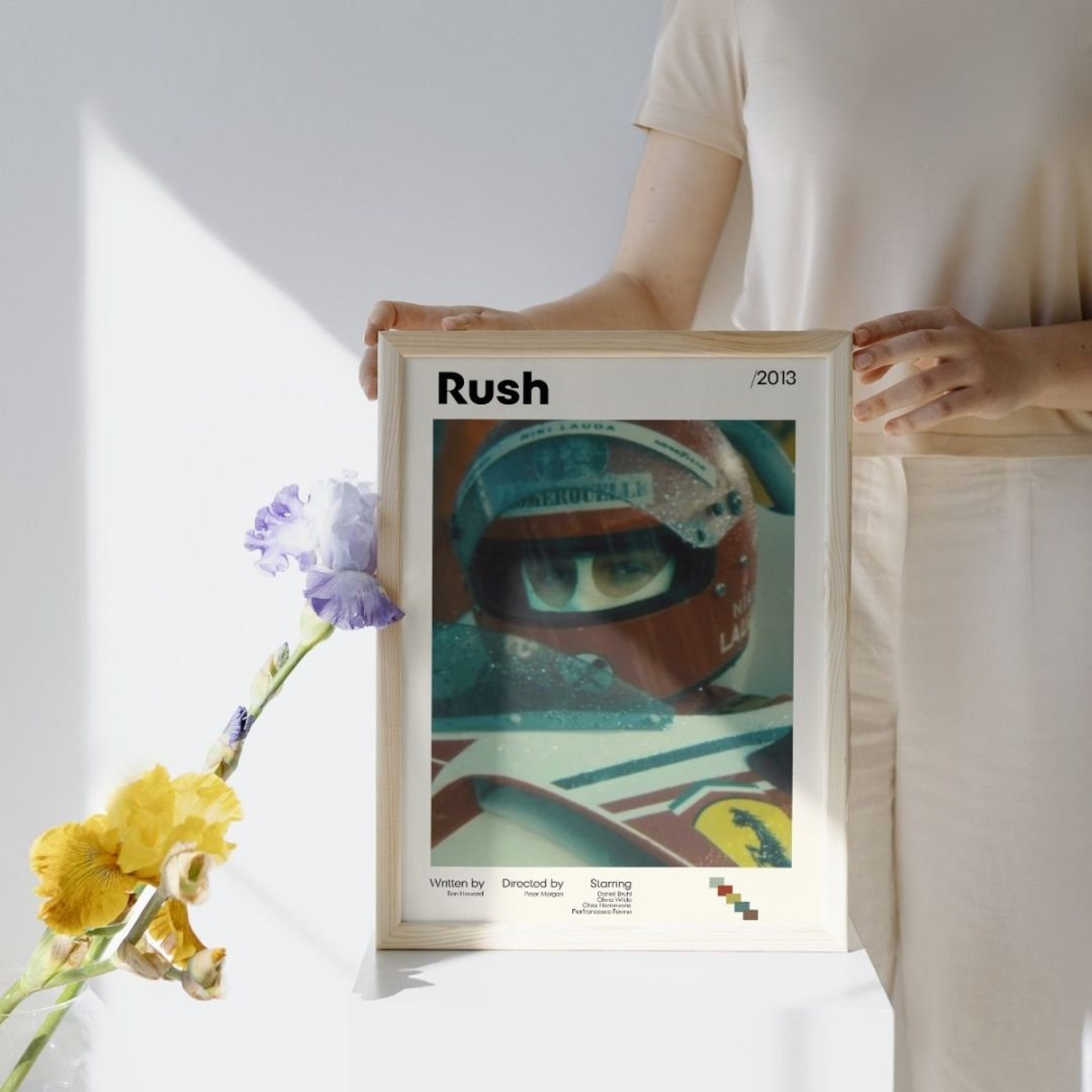 RUSH Movie Poster, Rush Poster Print, Rush Wall Decor, Rush Print ...