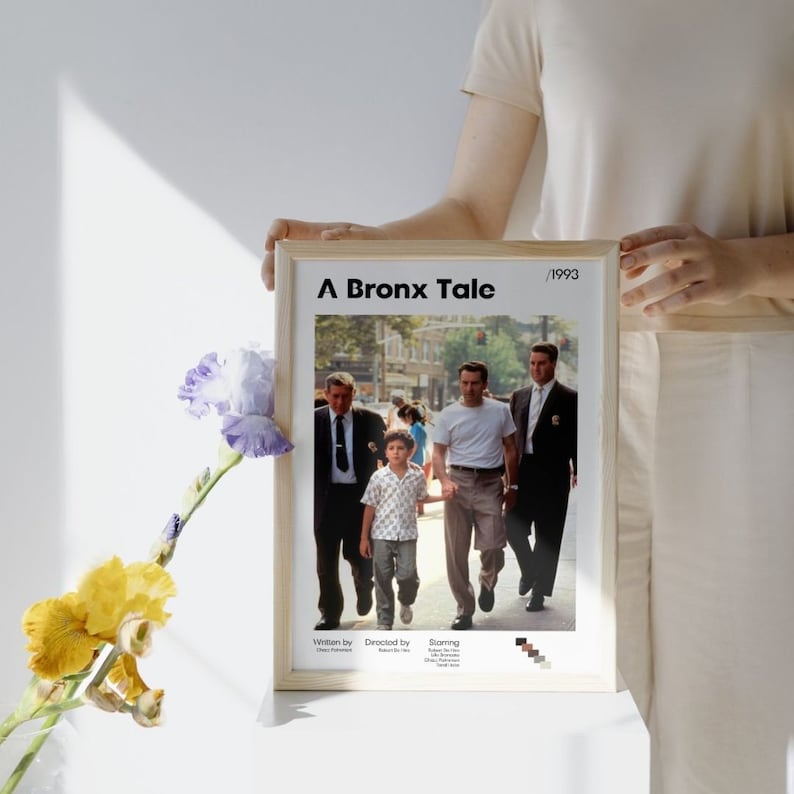 A BRONX TALE Movie Poster / Cult Movie Print/ Modern Movie Poster /A ...
