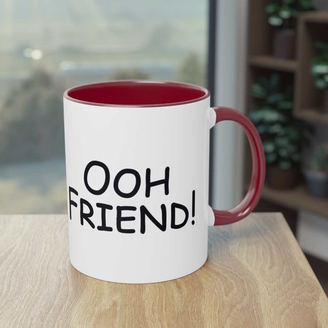 Inbetweeners ooh Friend Two-tone Coffee Mug, 11oz - Etsy UK