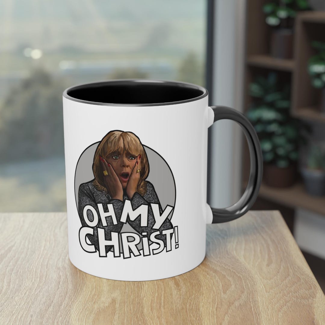 Oh My Christ, Gavin and Stacey Two-tone Coffee Mug, 11oz - Etsy