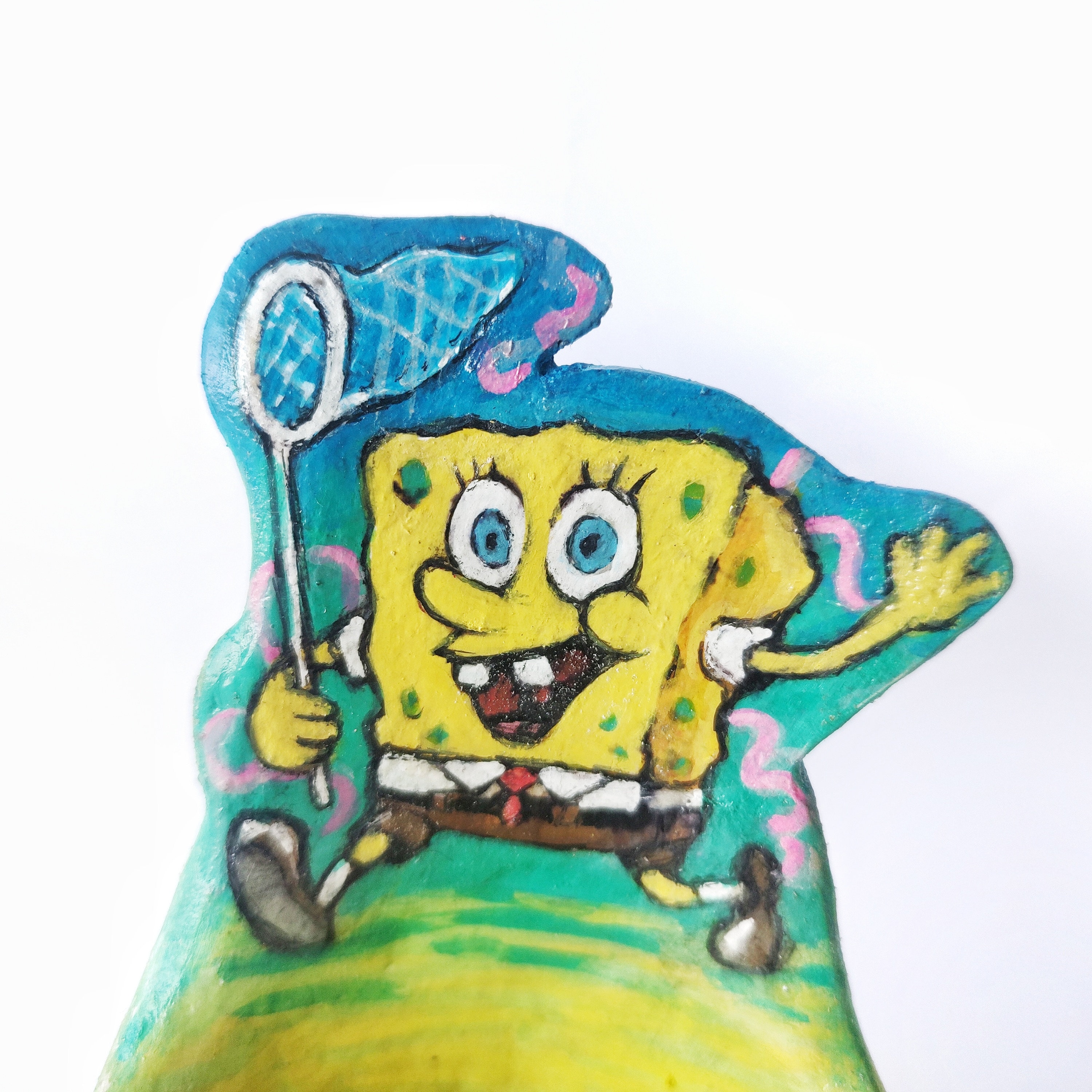 Spongebob Squarepants/ Bikini Bottom / Handmade Clay Fan Art - Etsy