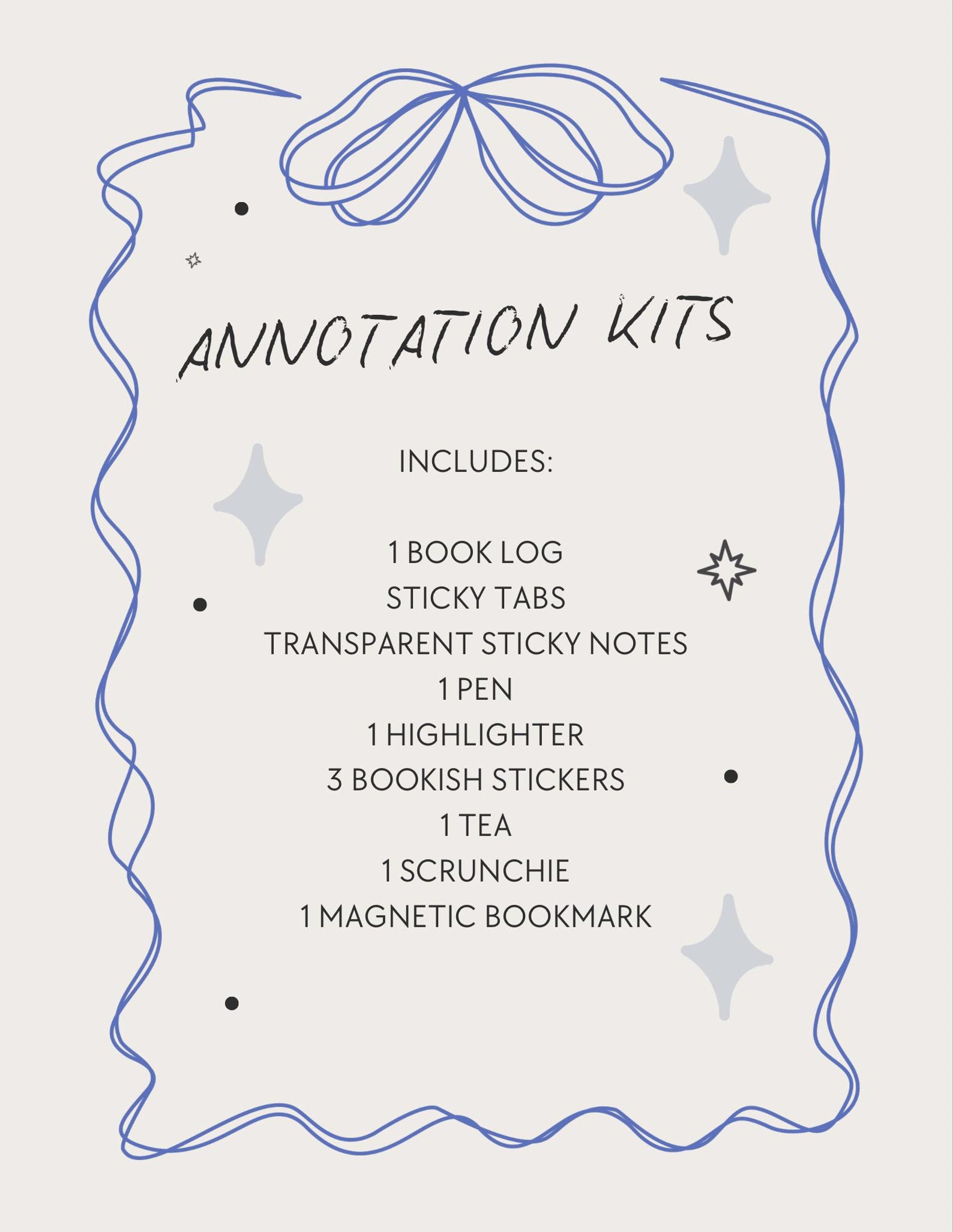 Annotation Kits, Everything but the Book, Book Club Accessories ...