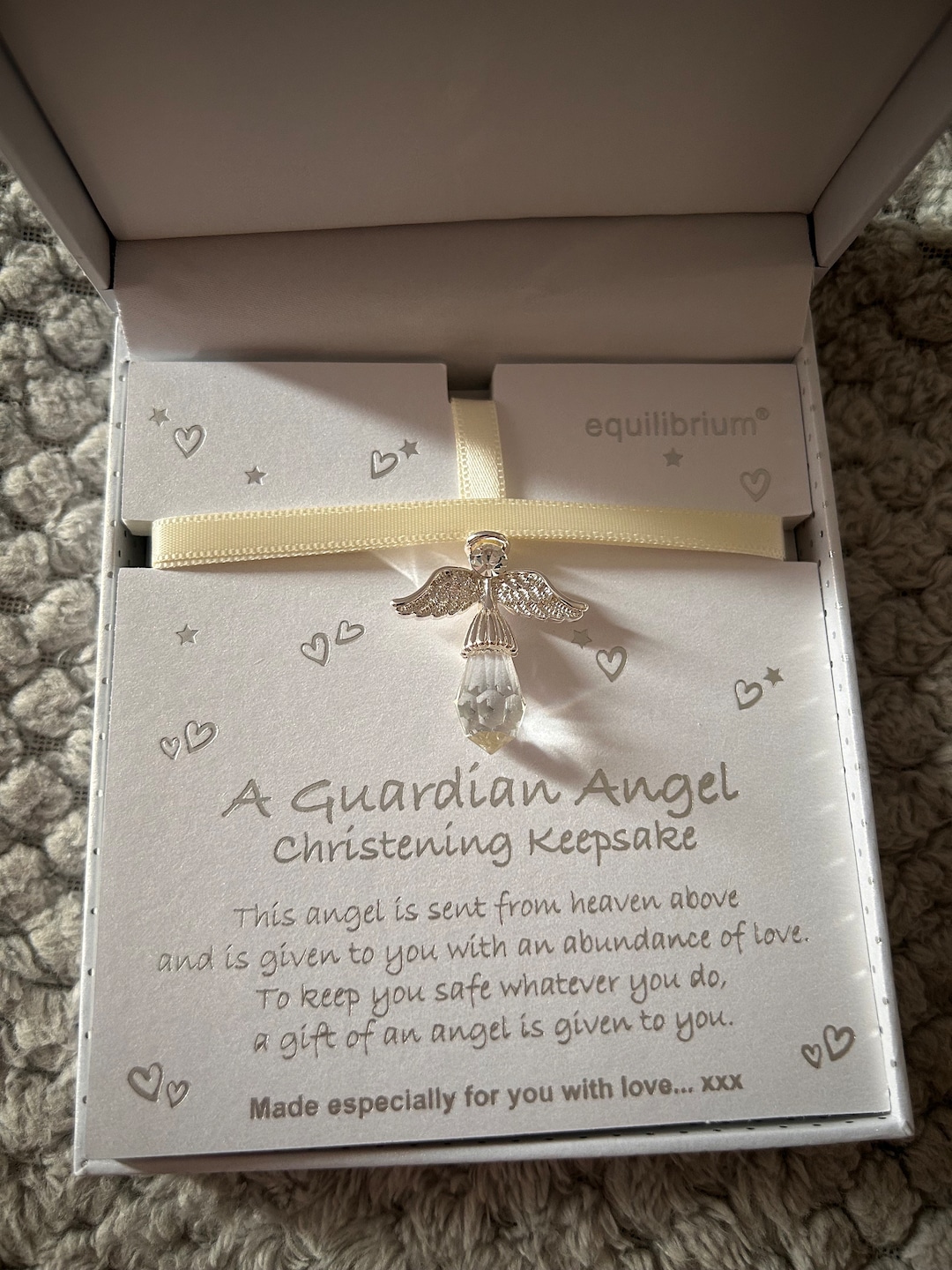 Guardian Angel Christening Gift - Etsy