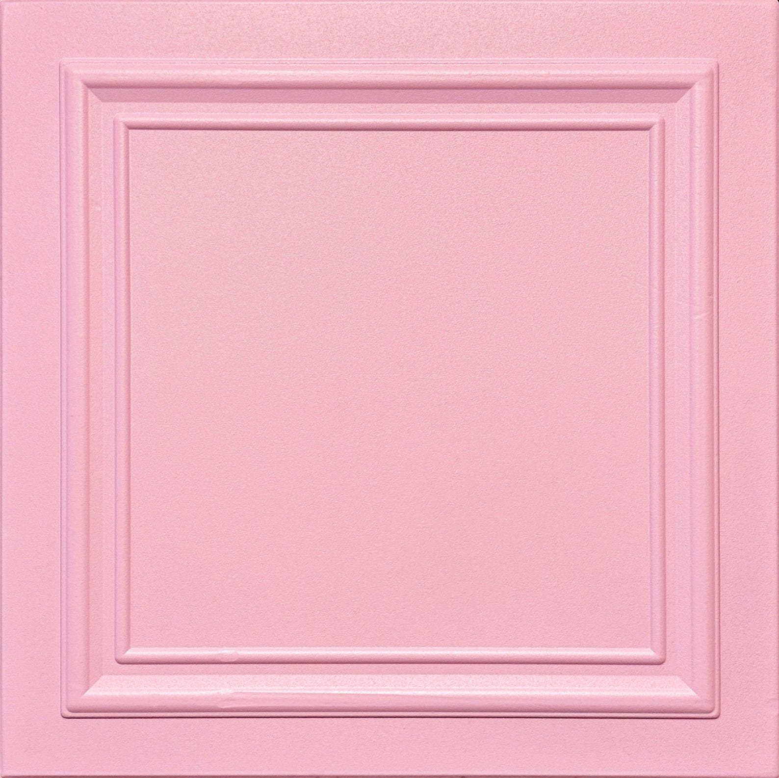 Ceiling Tile, Styrofoam, Glue Up, 20x20 - Barbie Pink - Pre-painted ...