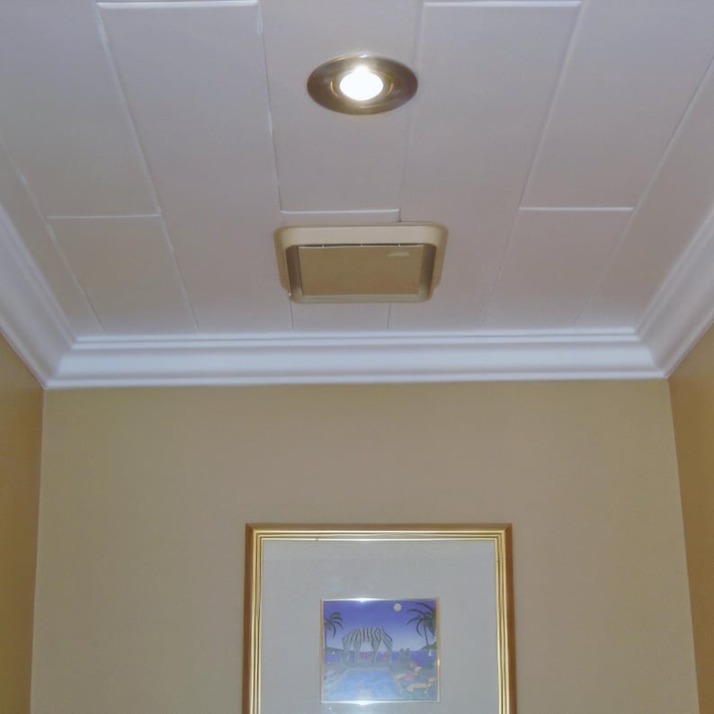 Ceiling Planks Panels, Styrofoam, Glue Up, 39.3" X 6.5", DIY - Etsy