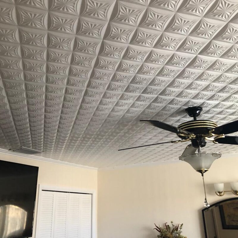 Styrofoam Ceiling Tile - Etsy