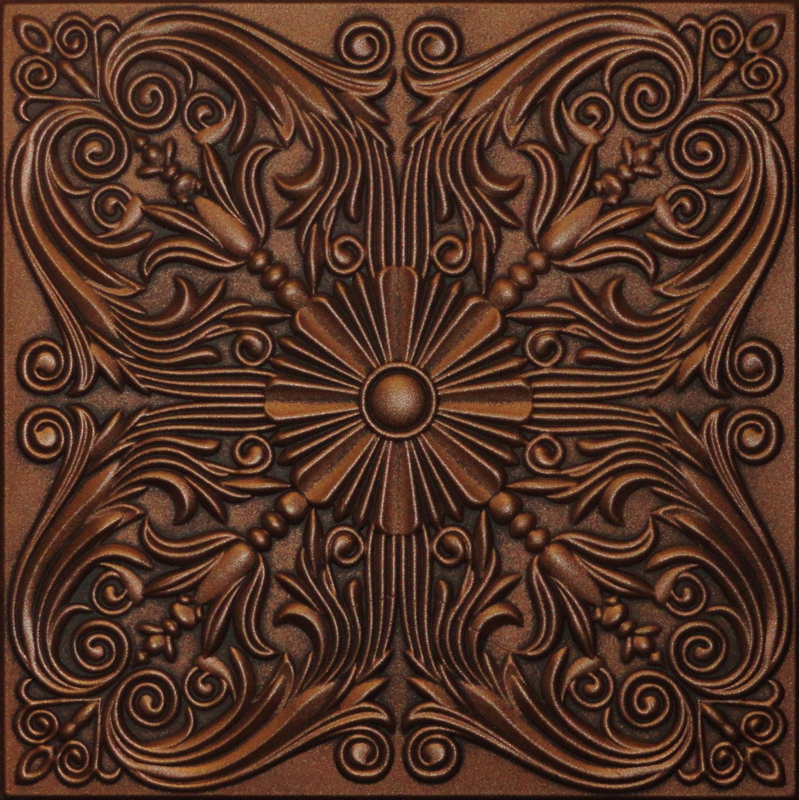 Ceiling Tile, Styrofoam, Glue Up, 20x20 - R39 Victorian - Pre-painted ...