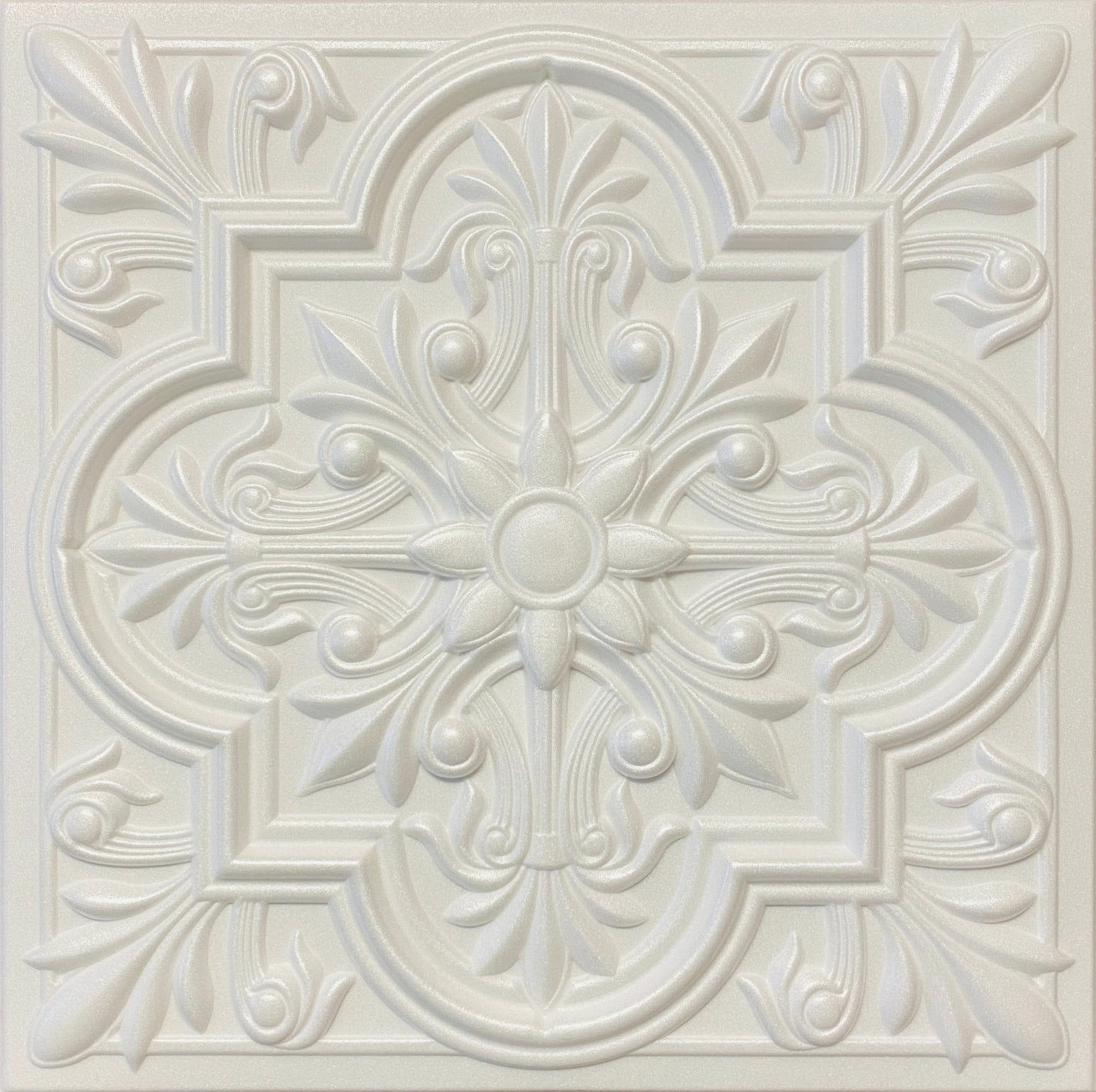 Styrofoam Ceiling Tile: Snowflake R55, Glue-up, 20x20, White, 8-pack - Etsy