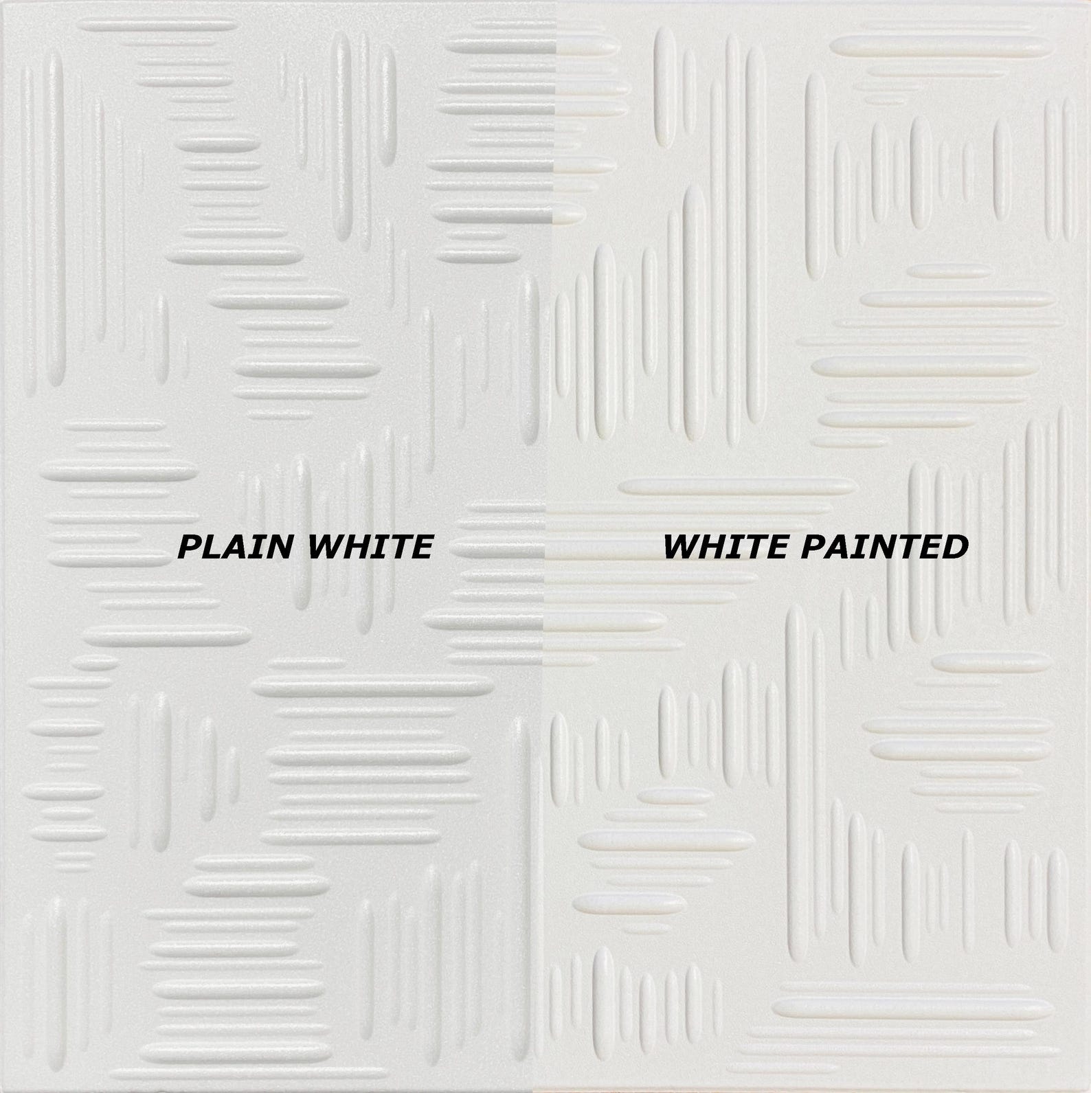 Textured Styrofoam Ceiling Tile: Glue-up DIY Installation - Etsy