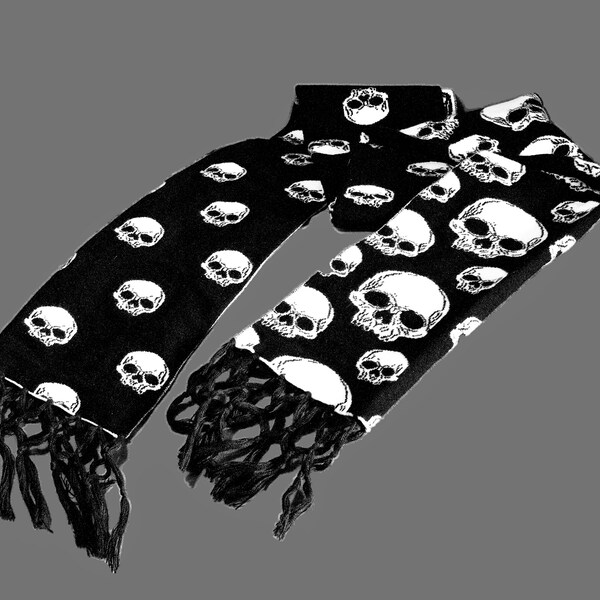 Skull Scarf - Etsy