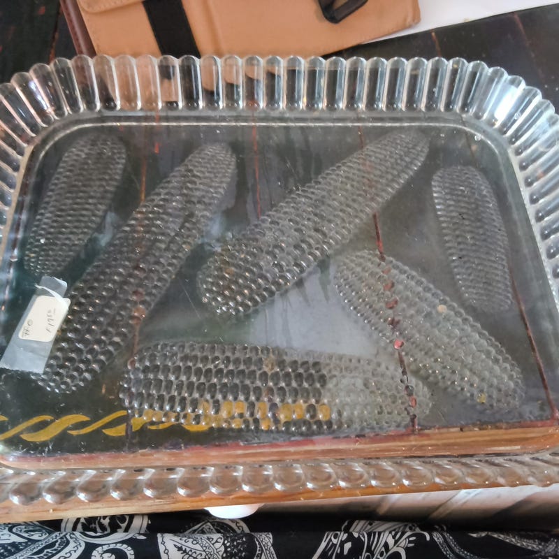 Vintage Hazel Atlas Platter - Etsy