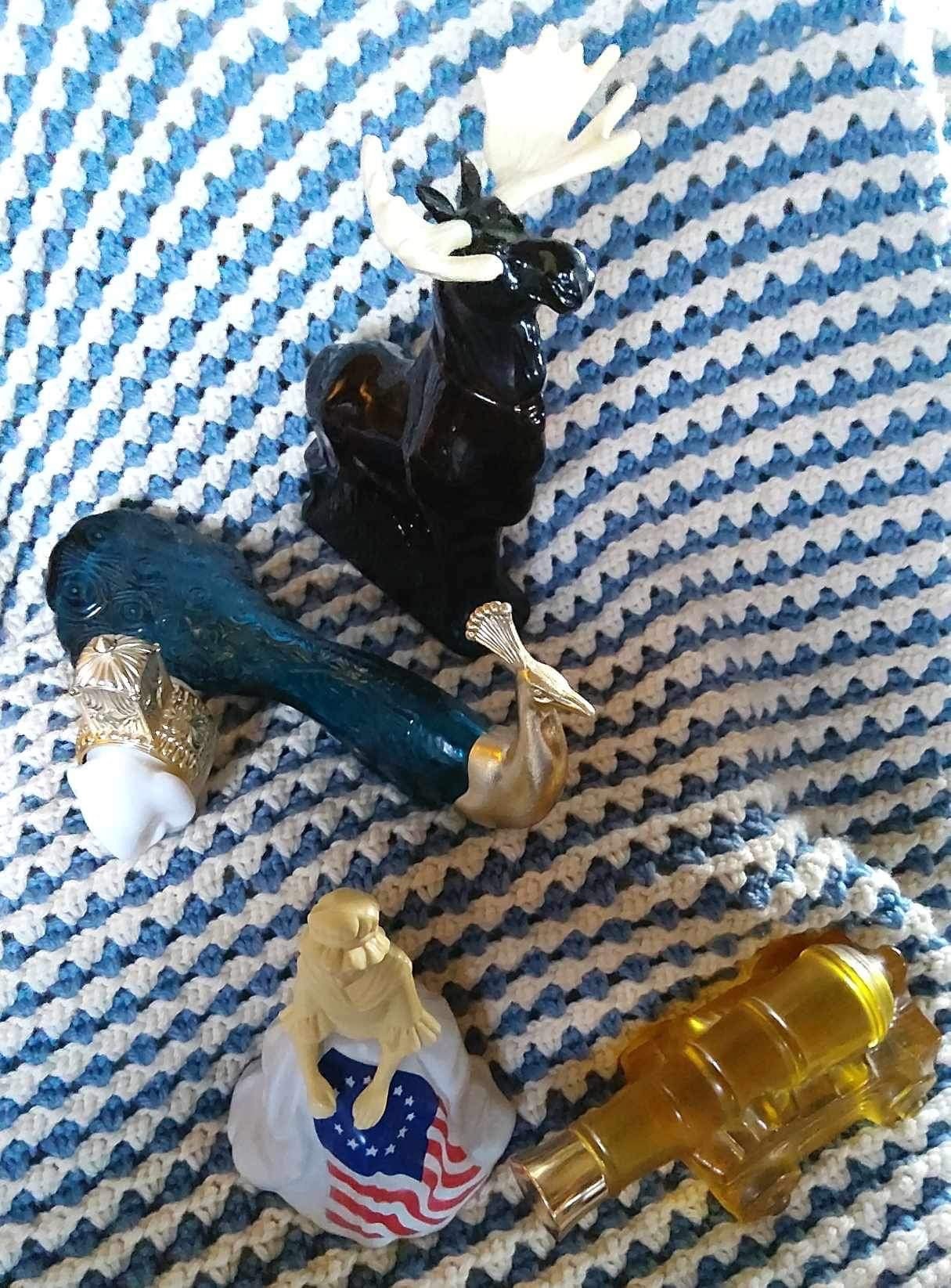 Vintage Lot of Cologne Bottles 70s Avon and Old Spice With Cologne. - Etsy