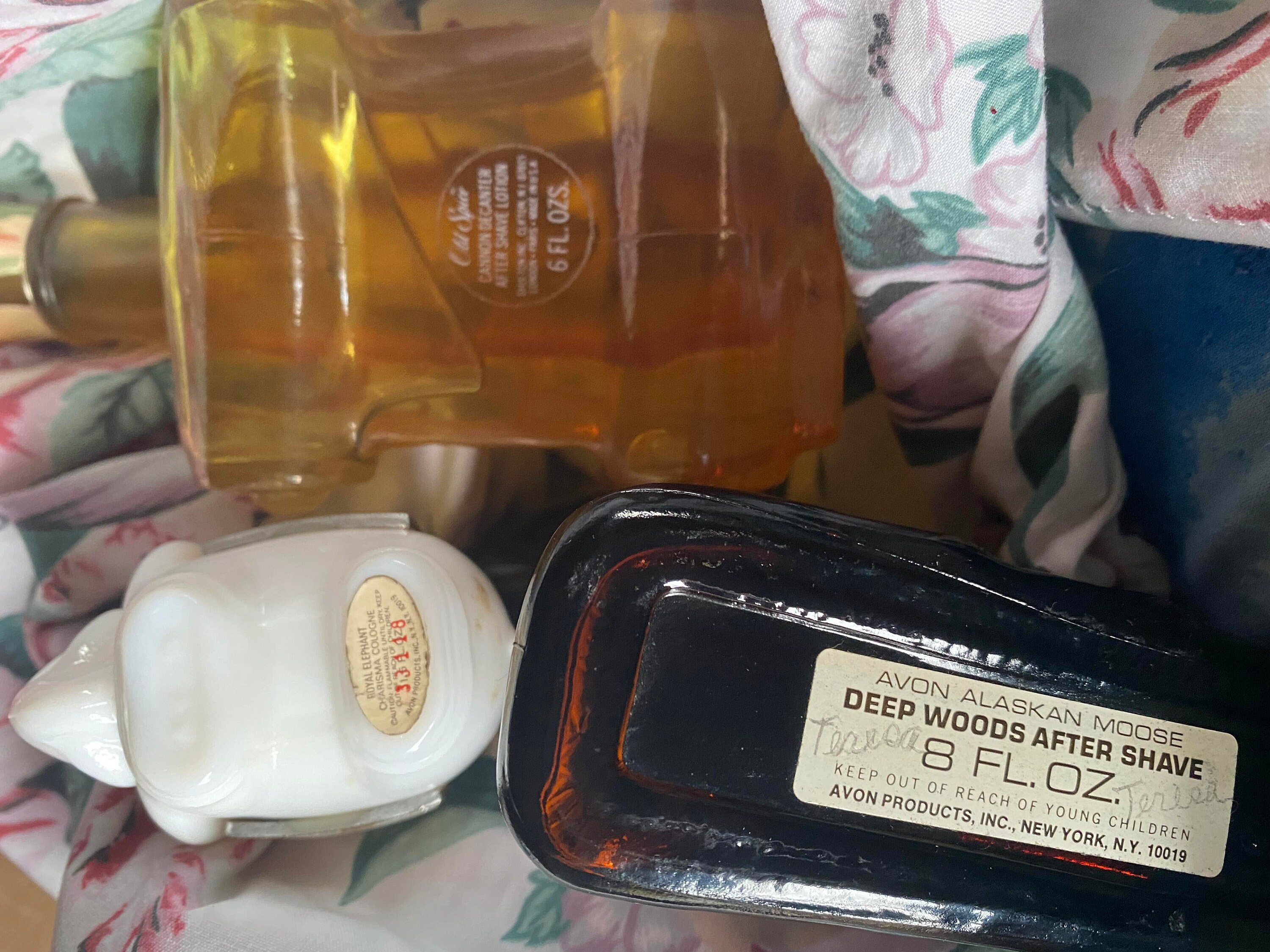 Vintage Lot of Cologne Bottles 70s Avon and Old Spice With Cologne. - Etsy