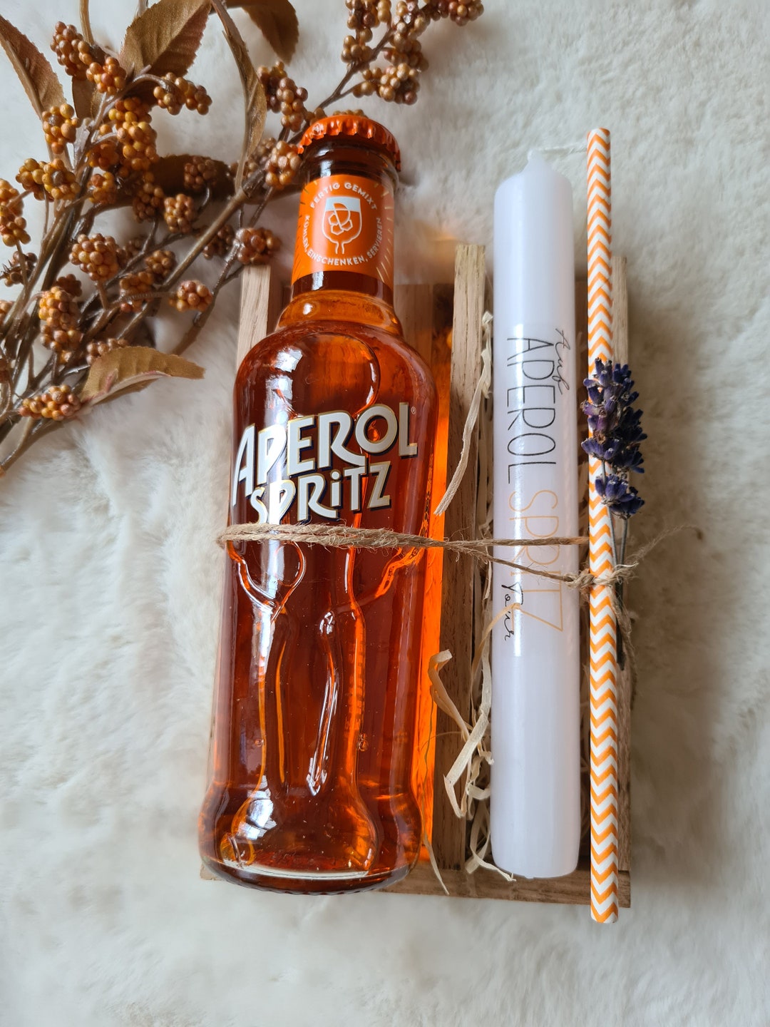 Lillet Gift Set Aperol Spritz|lillet Candle Set|gift for Your Favorite ...