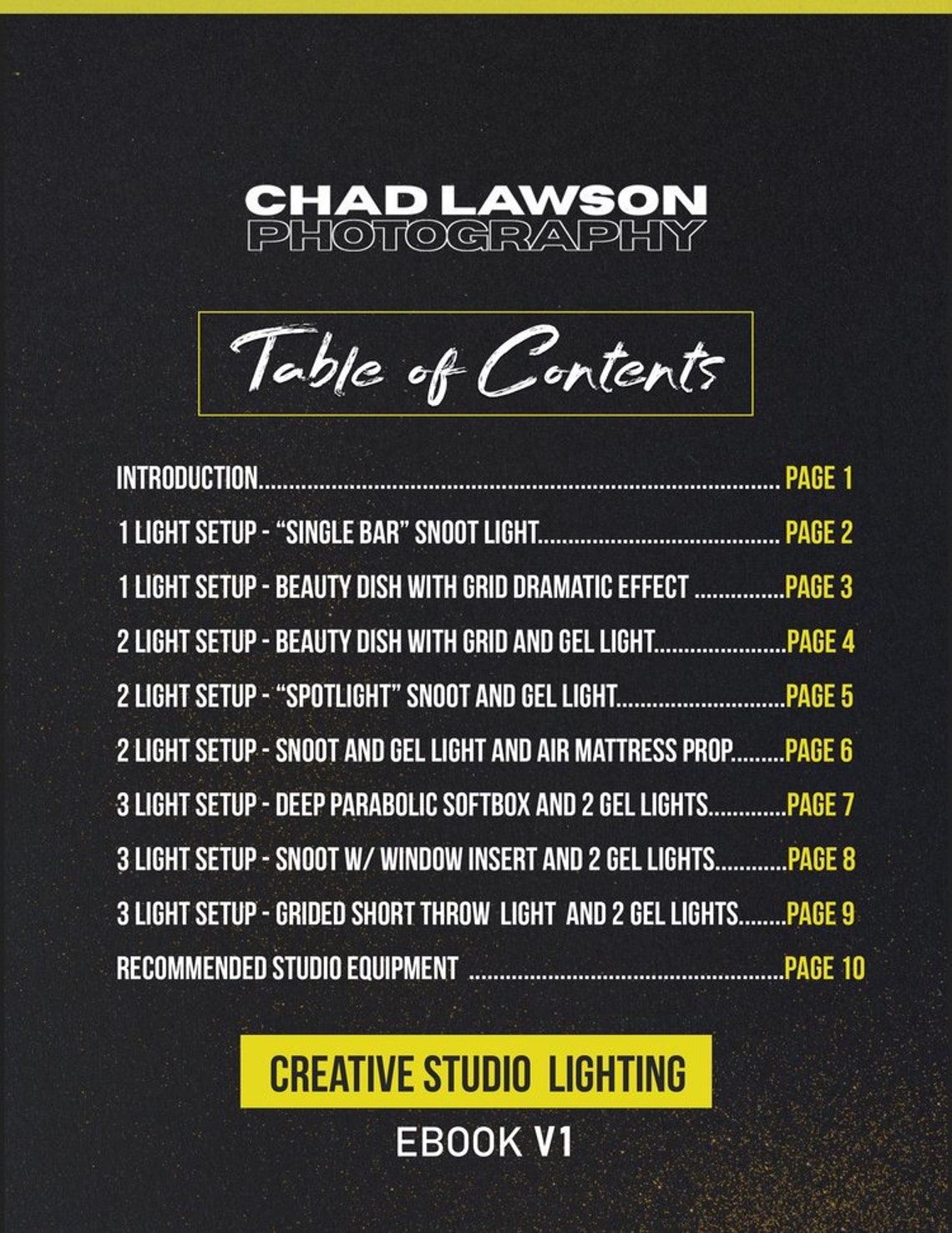 Creative Studio Lighting E-book V1 - Etsy