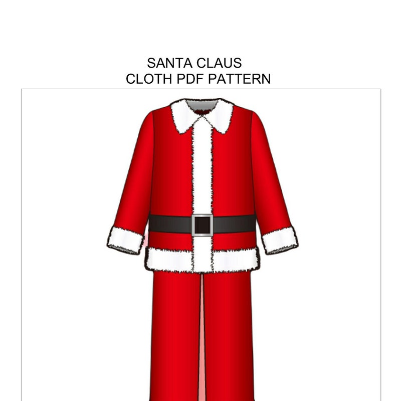 Santa Claus Costume - Etsy
