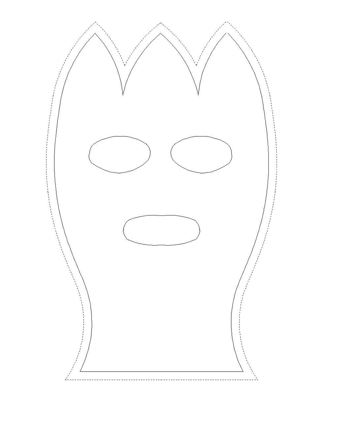 Ski Mask Pattern, Balaclava, Winter Mask PDF Digital Sewing Pattern ...