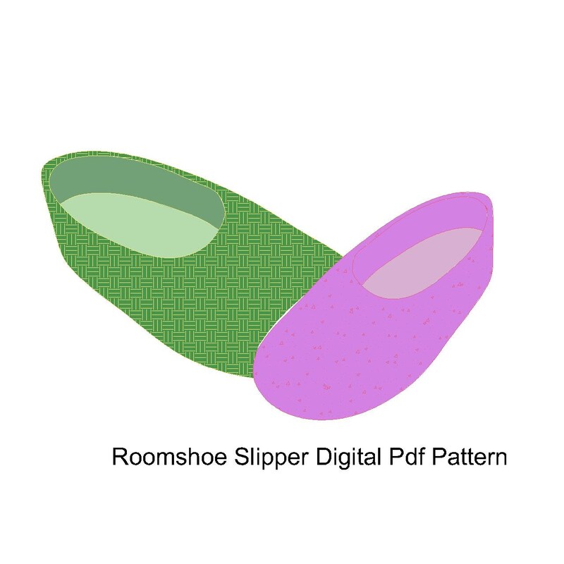 Japan Slipper Pattern - Etsy