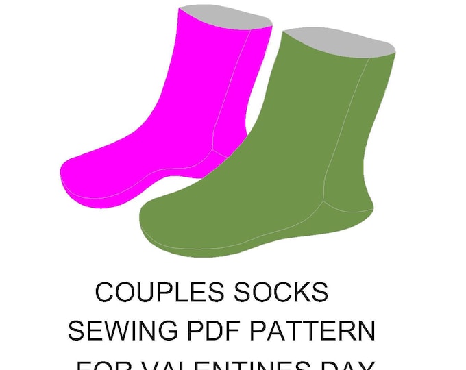 Kid's Socks PDF Sewing Pattern - Etsy Canada