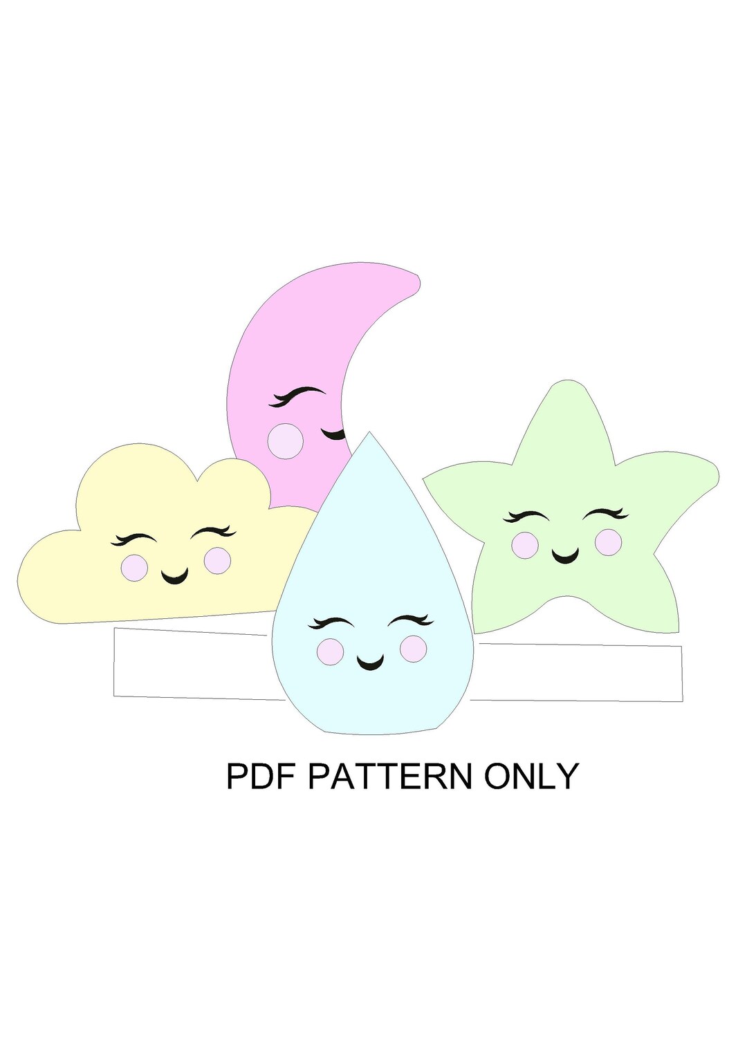 4 Pillow Sewing Patterns, Kids Cushion Pattern, Decor Pillow Pattern, Cuddling Pillows ...