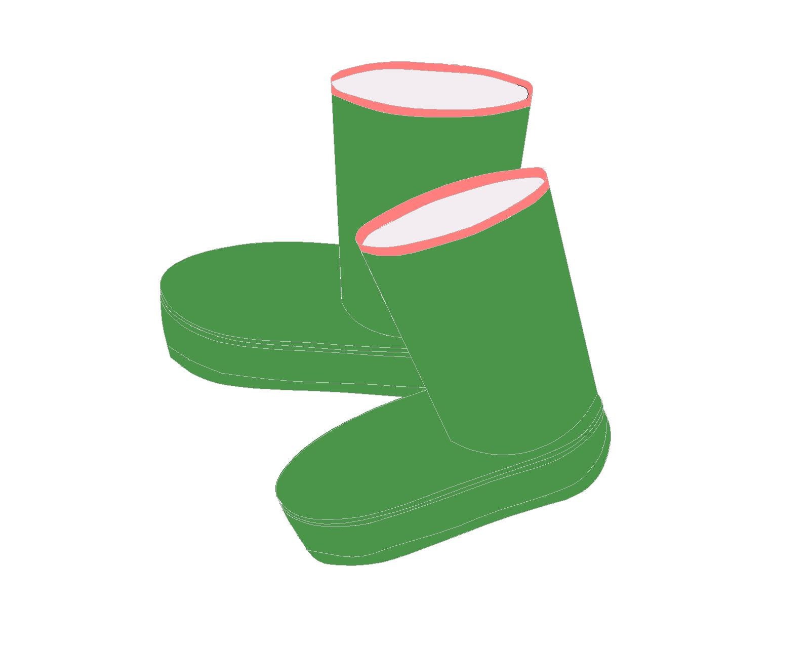 Free 2 Size Indoor Boot Sewing Pattern is Suitable for Couples, Slipper ...