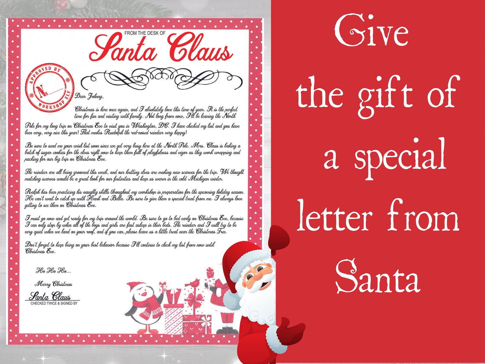 2025 Christmas Eve Box for Kids From Santa, Filled Christmas Eve Box ...