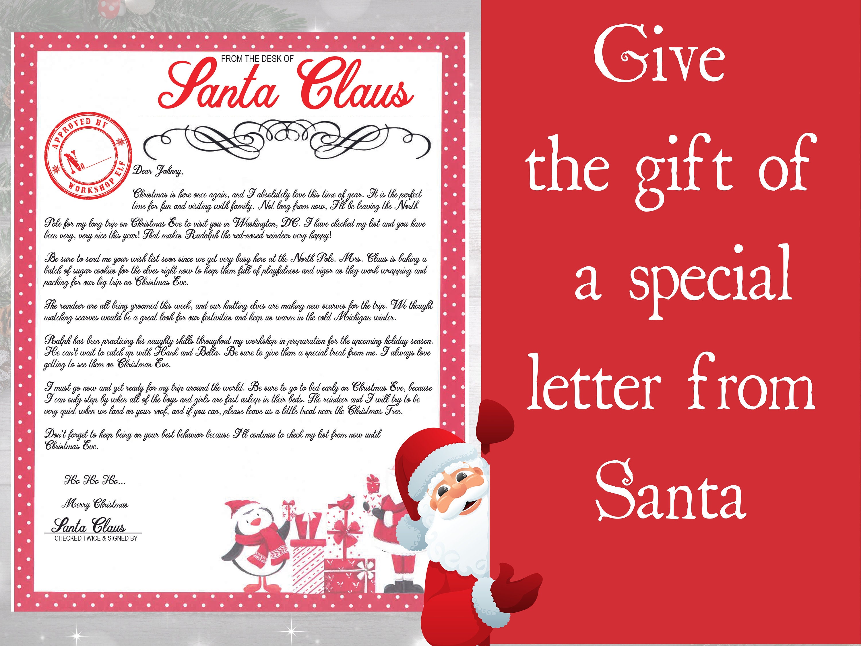 2024 Christmas Eve Box for Kids From Santa, Filled Christmas Eve Box ...