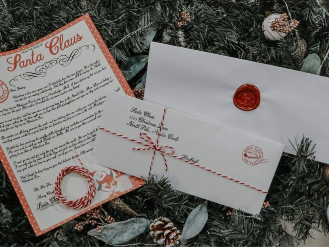 Personalized Santa Claus Letter 2023, Letter From the North Pole, Santa ...