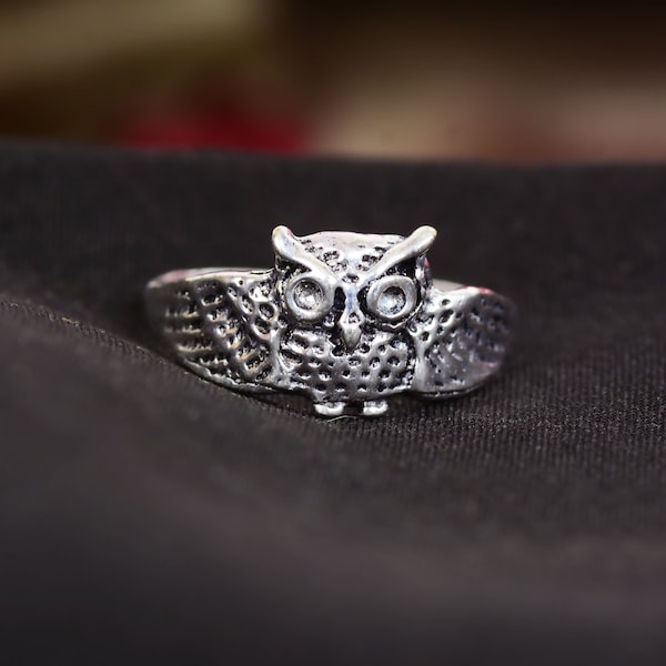 Owl Ring - Etsy
