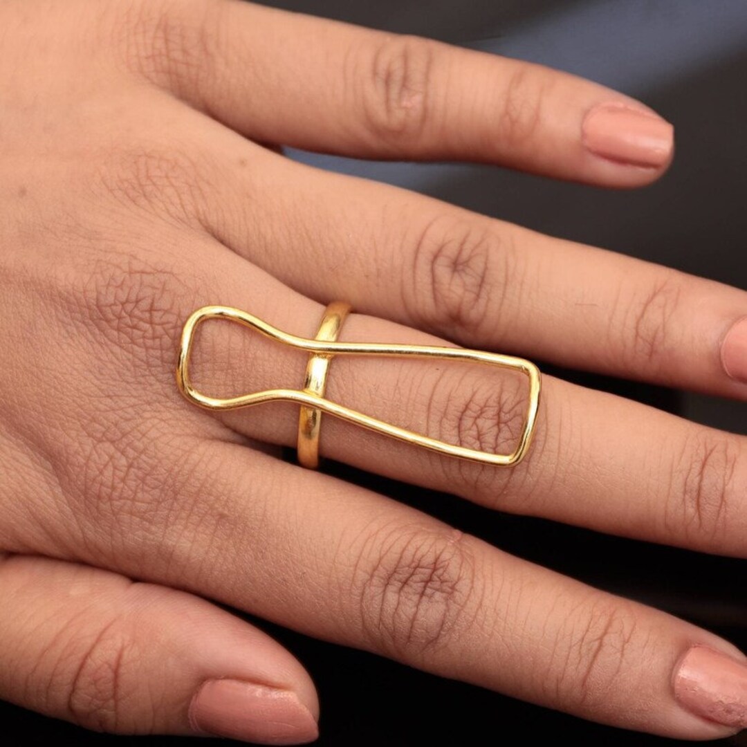 Arthritis Finger MCP Splint Yellow Bronze or Sterling Silver 925, EDS ...