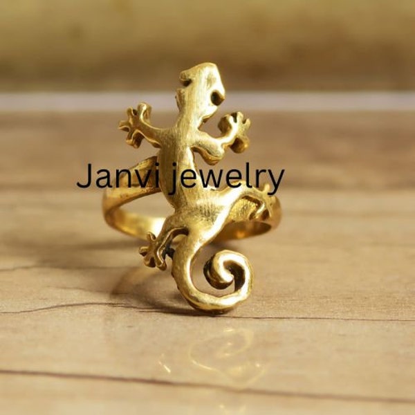 Lizard Ring - Etsy