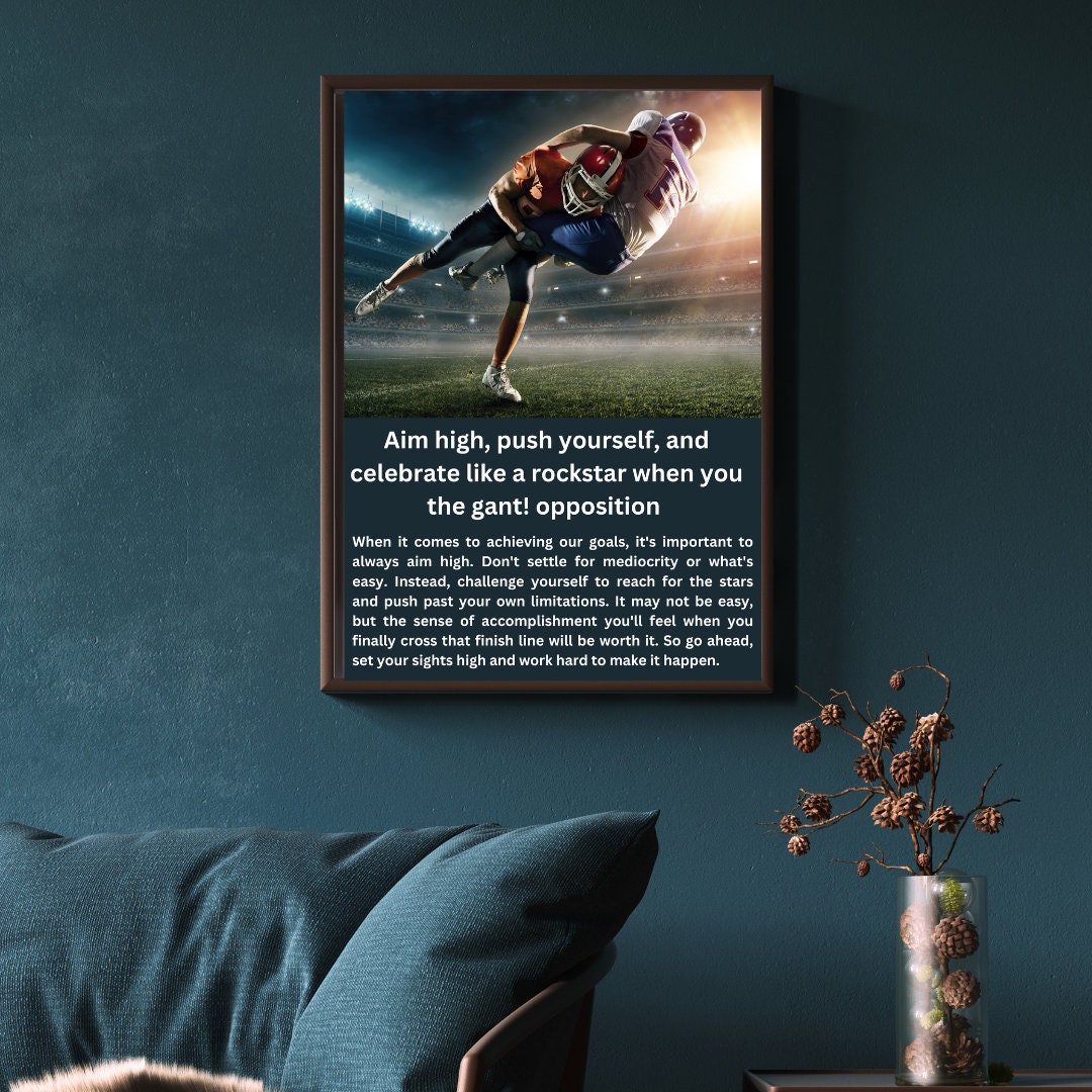 Printable Real Life Fight Wall Art Poster Printable Wrestler Motivation ...