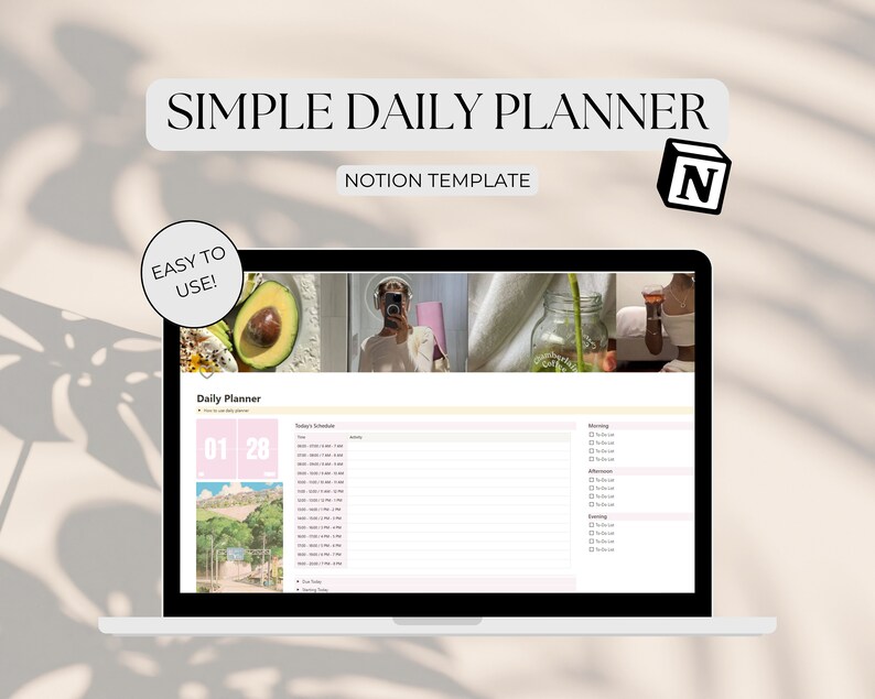2023 Notion Template, That Girl Dashboard, Minimalist Notion Planner, Digital Notion Template ...