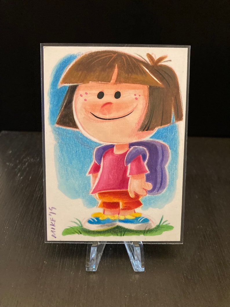 Dora the Explorer Nickelodeon ACEO Art Card Illustration - Etsy